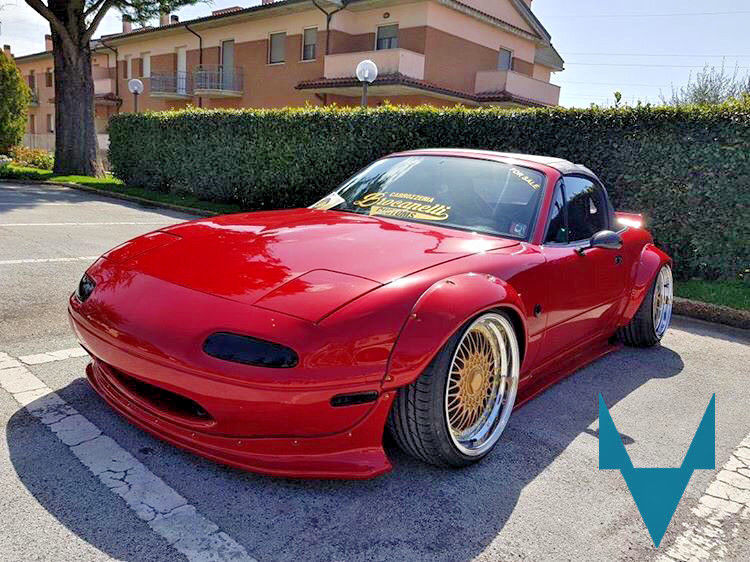 Mazda MX5 NA MK1 Custom Bunny Style Bodykit without side skirts ...