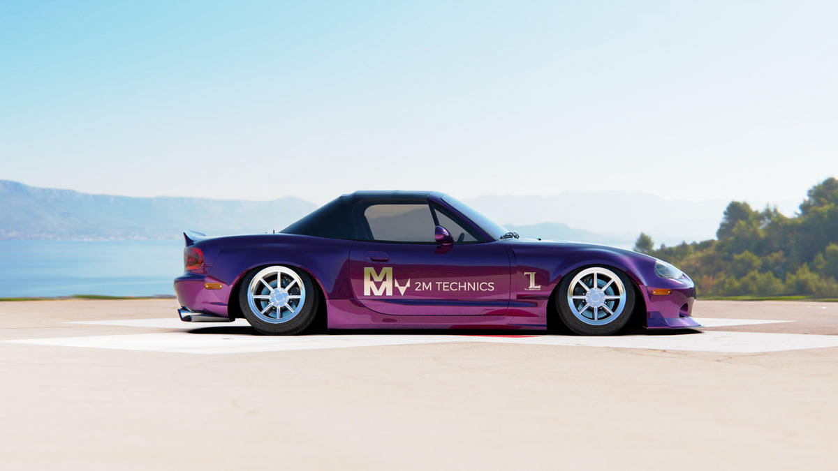 Mazda MX-5 NB MK2 FL Wide body kit panels tuning I 2M Technics – 2MTechnics